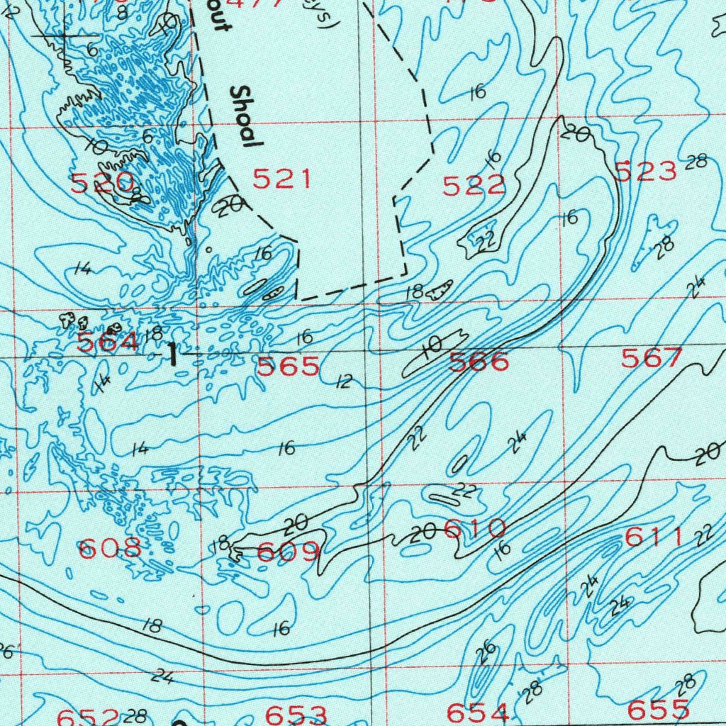 Beaufort, NC (1953, 250000-Scale) Map by United States Geological ...