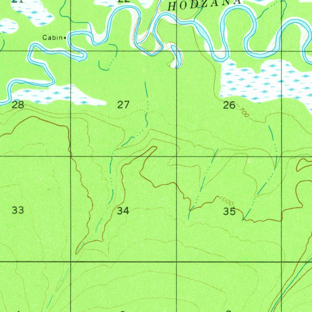 Beaver C-4, AK (1970, 63360-Scale) Map by United States Geological ...