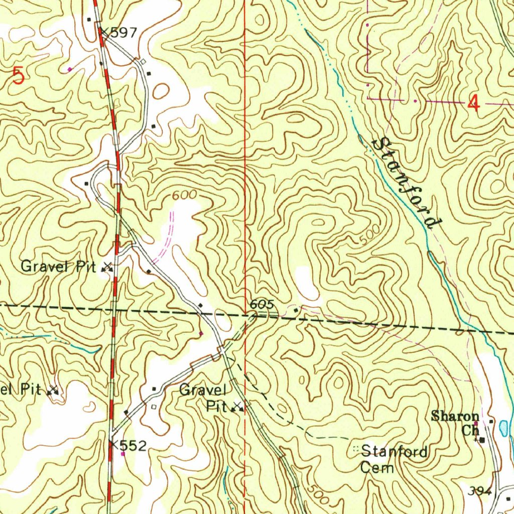 Beaverton, AL (1967, 24000-Scale) Map by United States Geological ...