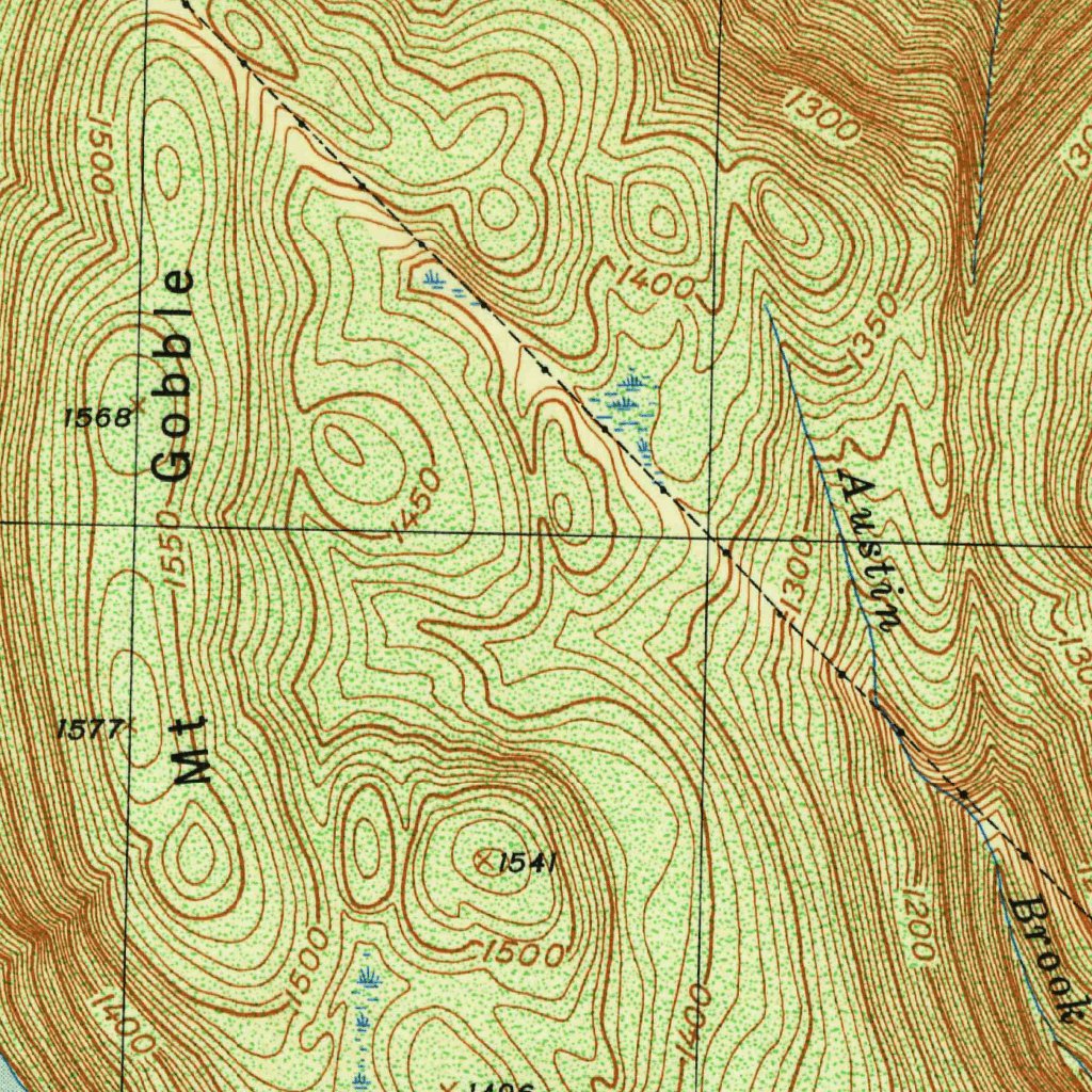 Becket, MA (1954, 25000-Scale) Map by United States Geological Survey ...
