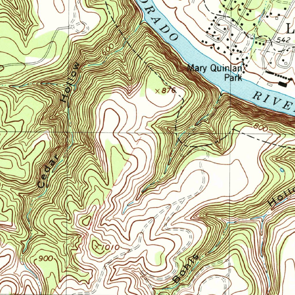 Bee Cave, TX (1986, 24000-Scale) Map by United States Geological Survey ...