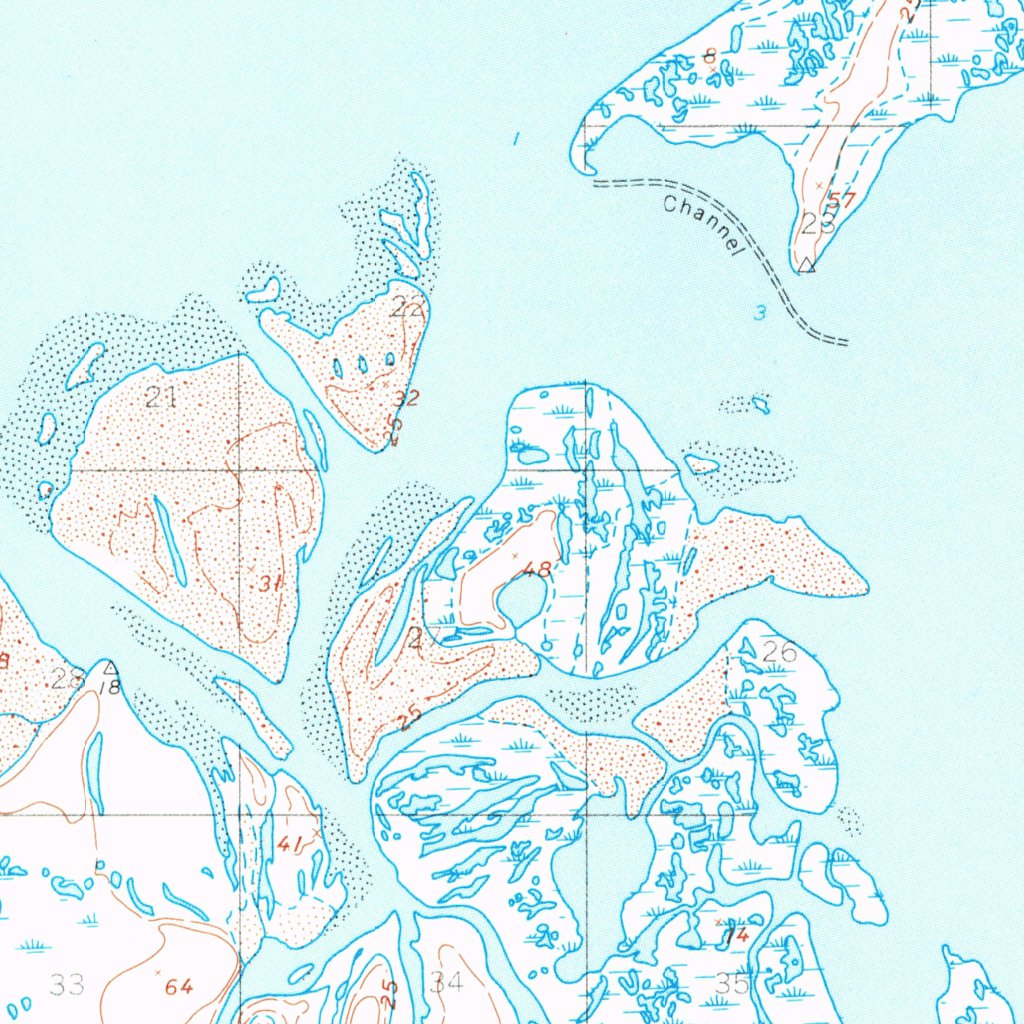 Beechey Point A-1, AK (1955, 63360-Scale) Map by United States ...
