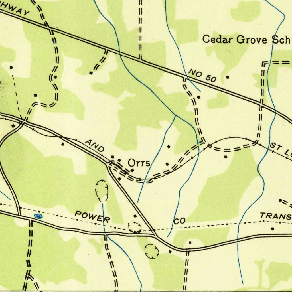 Belfast, TN (1936, 24000-Scale) Map by United States Geological Survey ...