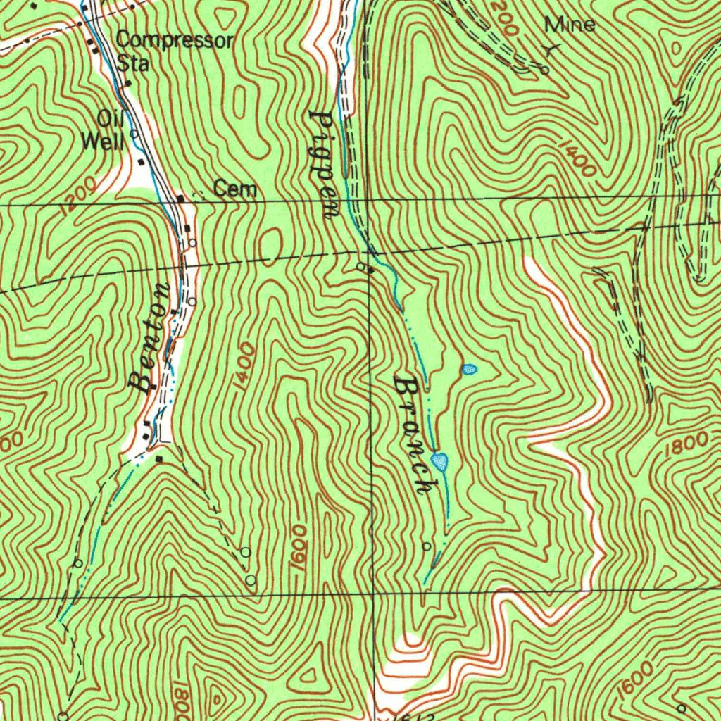 Belfry, KY (1992, 24000-Scale) Map by United States Geological Survey ...