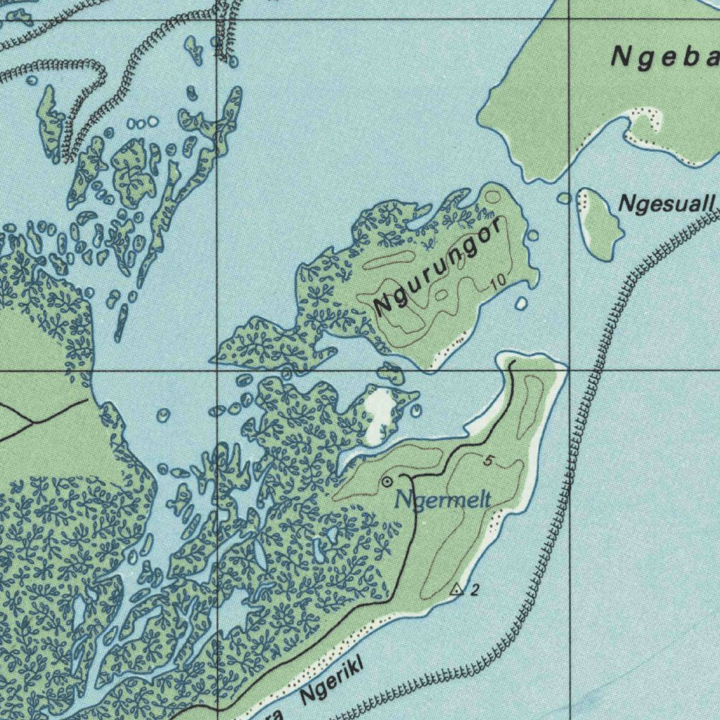 Beliliou, PW (1984, 25000-Scale) Map by United States Geological Survey ...