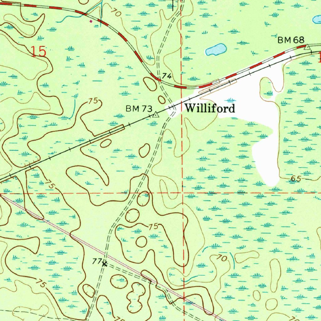 Bell, FL (1968, 24000-Scale) Map by United States Geological Survey ...