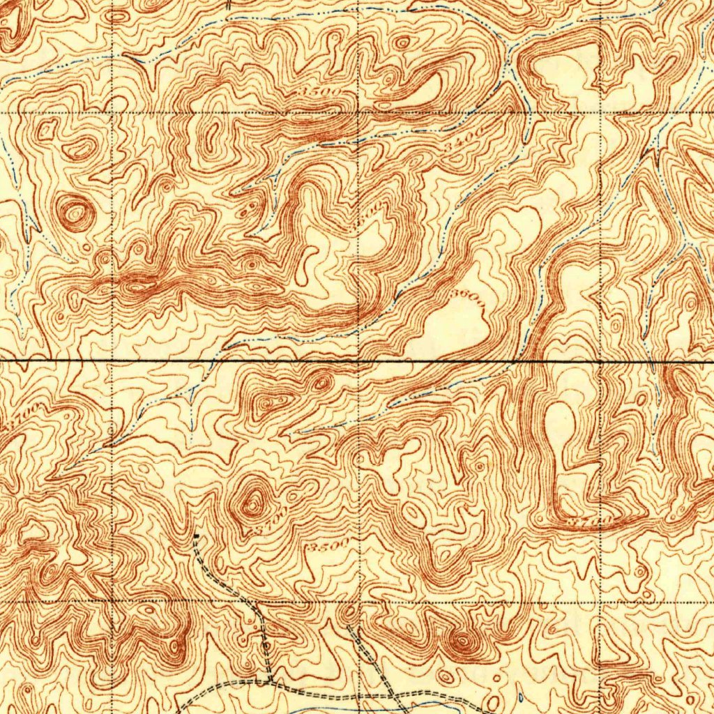 Belle Fourche, SD (1907, 62500-Scale) Map by United States Geological ...
