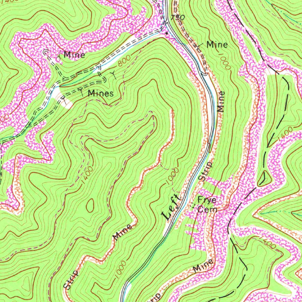 Belle, WV (1965, 24000-Scale) Map by United States Geological Survey ...