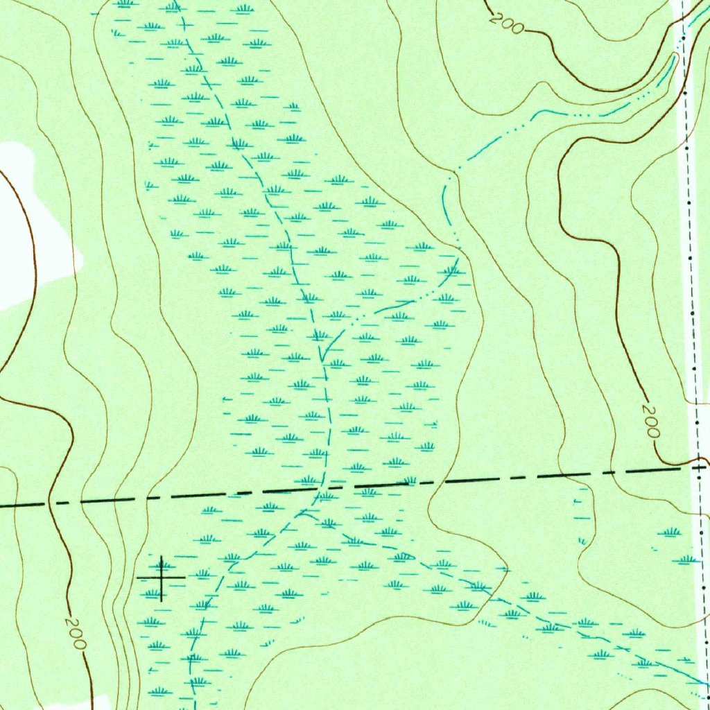 Bellevue, GA (1974, 24000-Scale) Map by United States Geological Survey ...