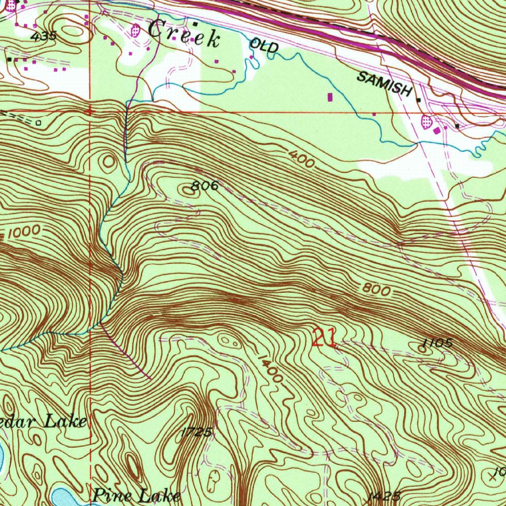 Bellingham South, WA (1954, 24000-Scale) Map by United States ...