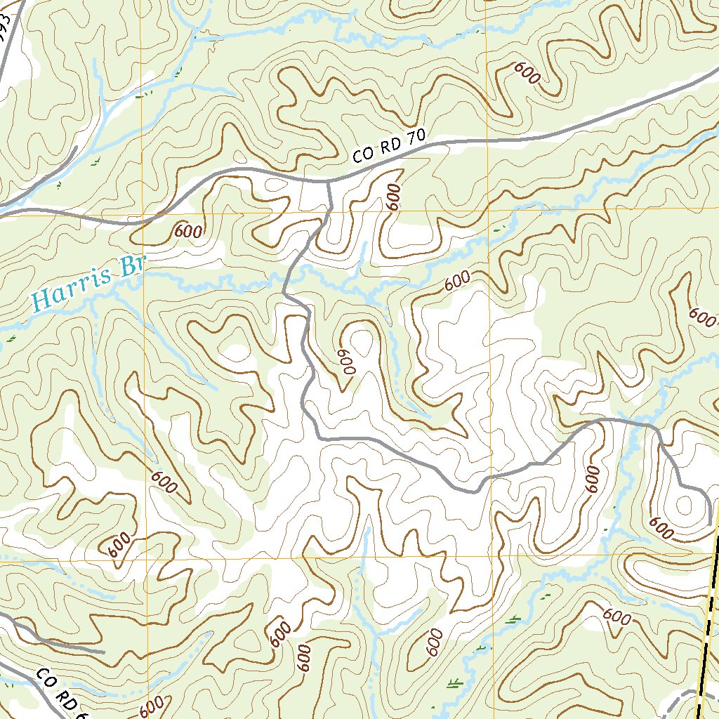 Belmont, MS (2021, 24000-Scale) Map by United States Geological Survey ...