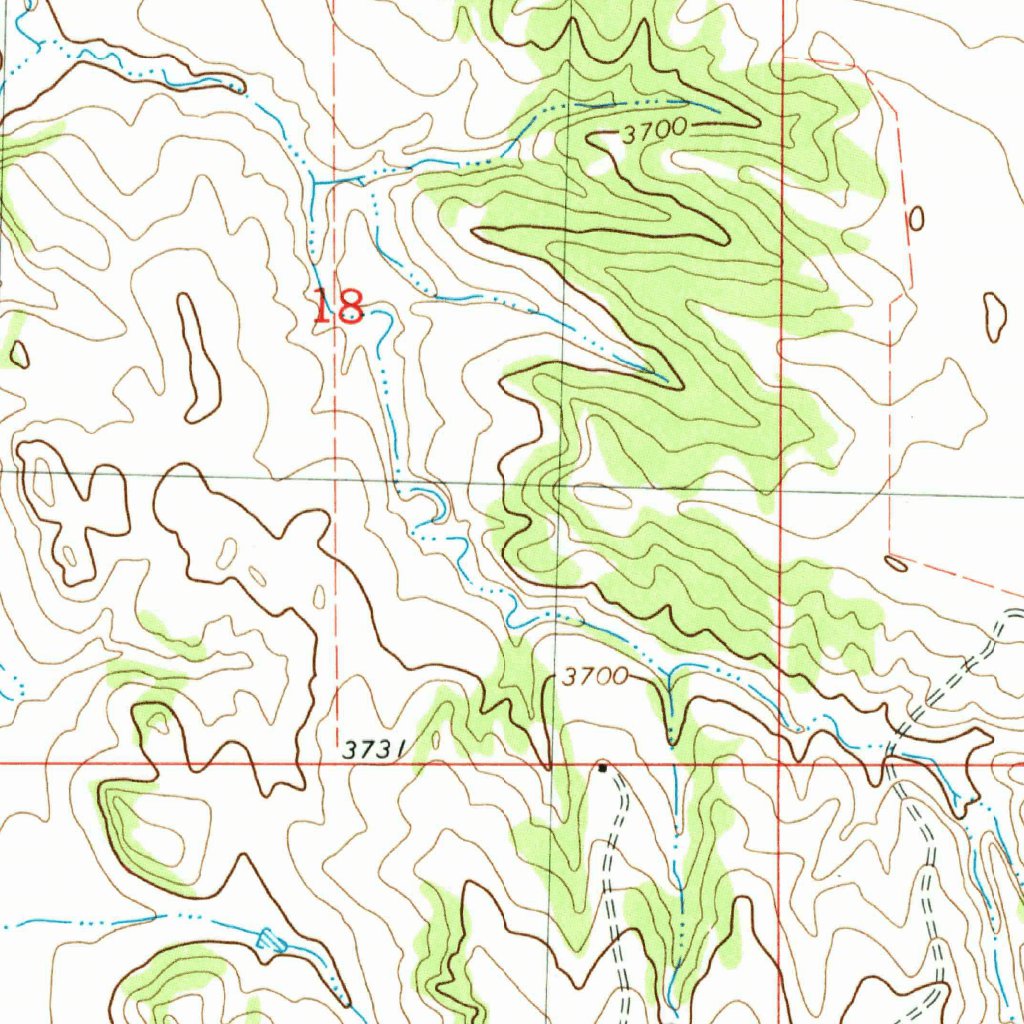 Belmont, MT (1979, 24000-Scale) Map by United States Geological Survey ...