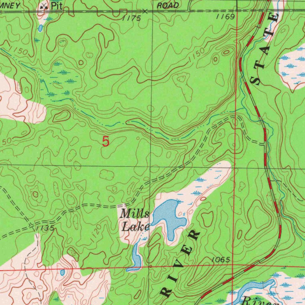 Bennett, WI (1981, 24000-Scale) Map by United States Geological Survey ...