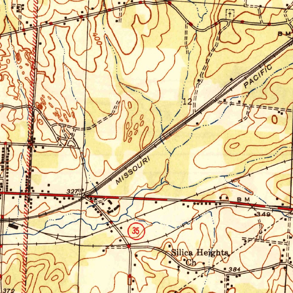 Benton, AR (1944, 31680-Scale) Map by United States Geological Survey ...