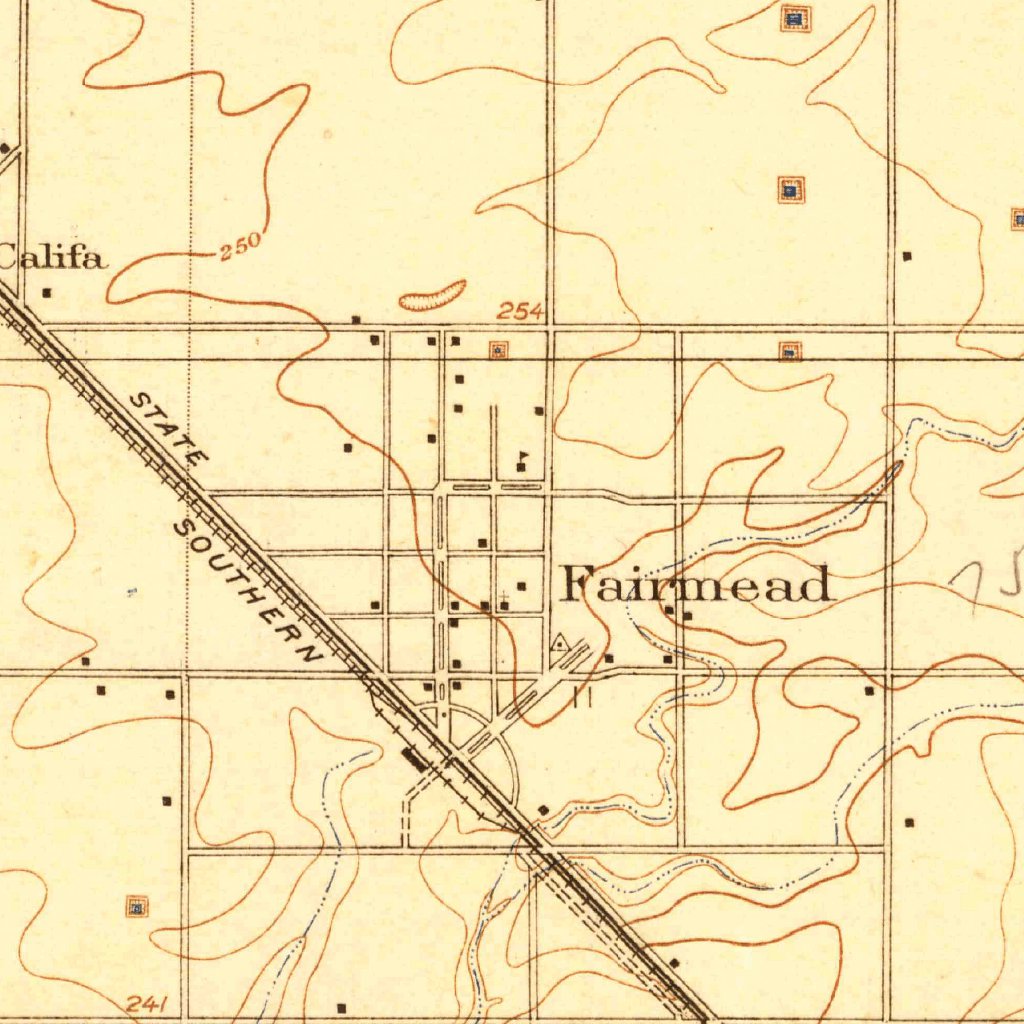 Berenda, CA (1918, 31680-Scale) Map by United States Geological Survey ...