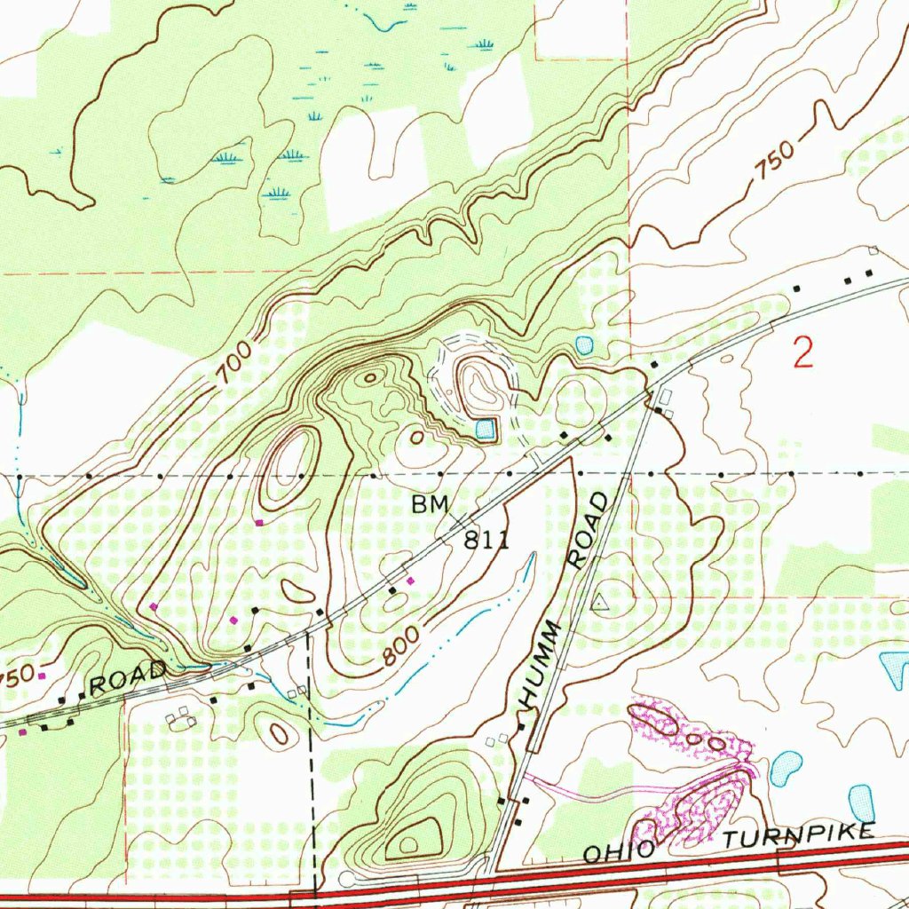 Berlin Heights, OH (1969, 24000-Scale) Map by United States Geological ...