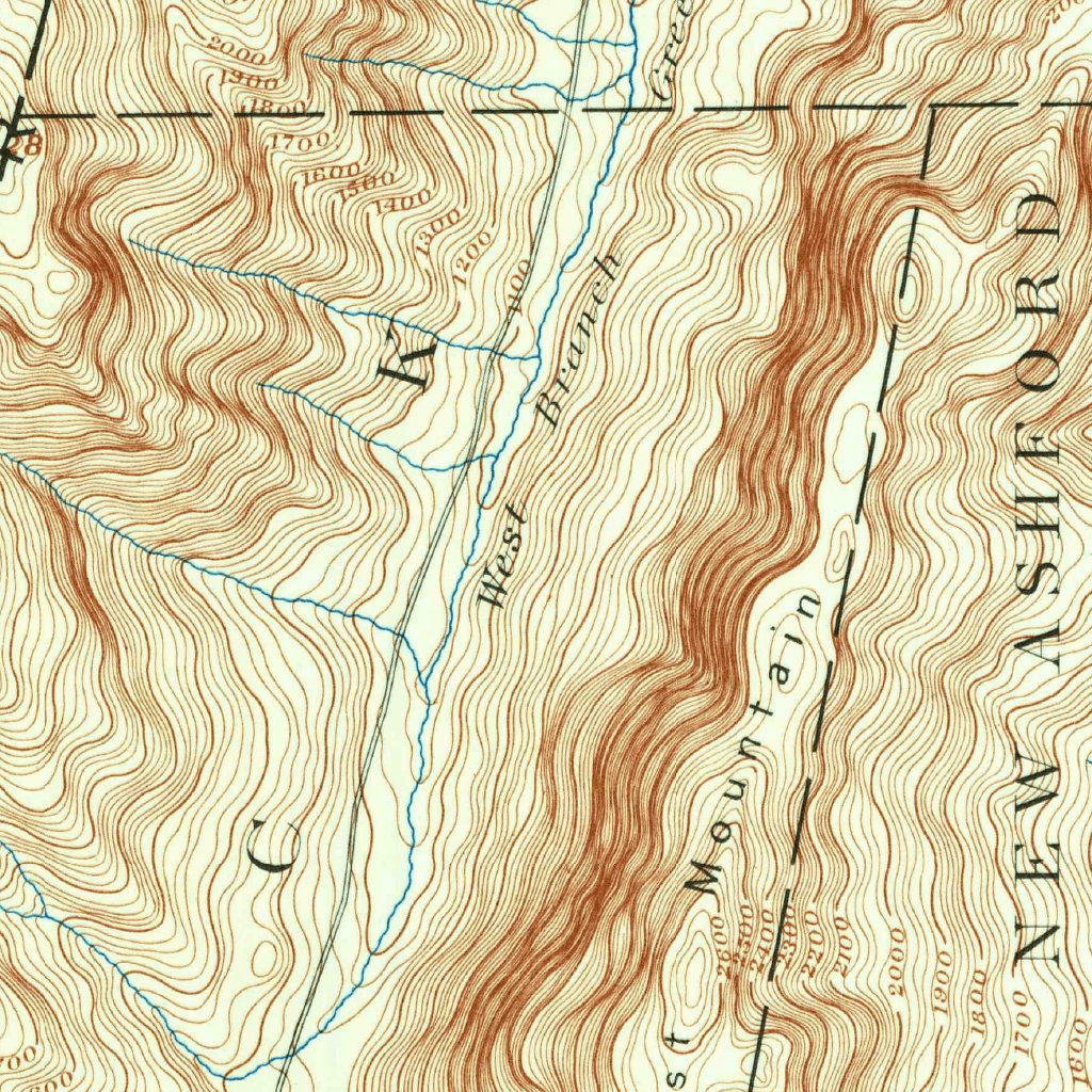 Berlin, NY-MA-VT (1888, 62500-Scale) Map by United States Geological ...