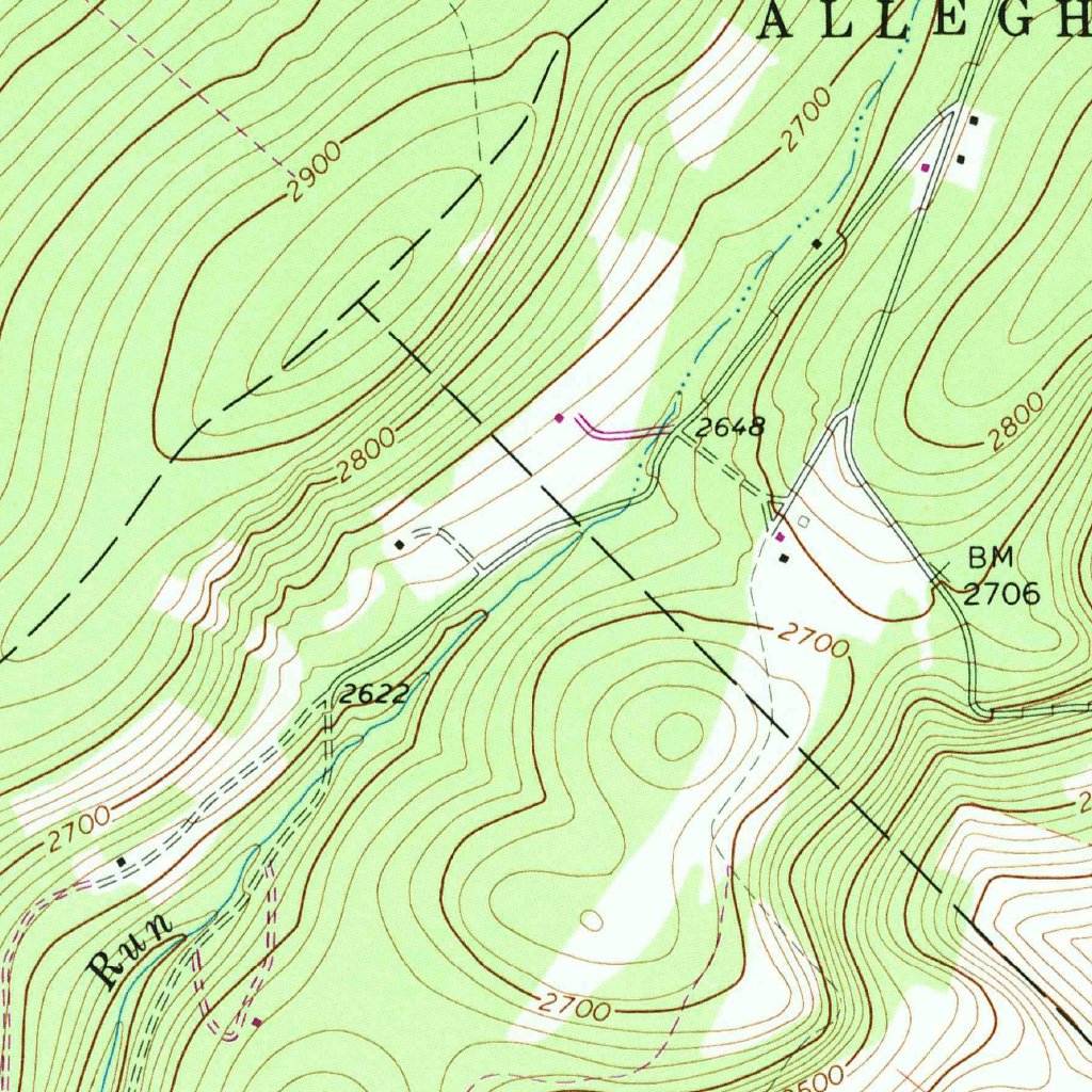 Berlin, PA (1967, 24000-Scale) Map by United States Geological Survey ...