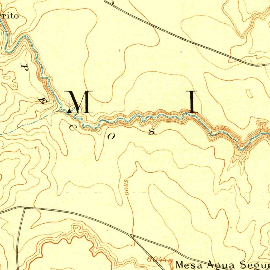 Bernal, NM (1891, 125000-Scale) Map by United States Geological Survey ...