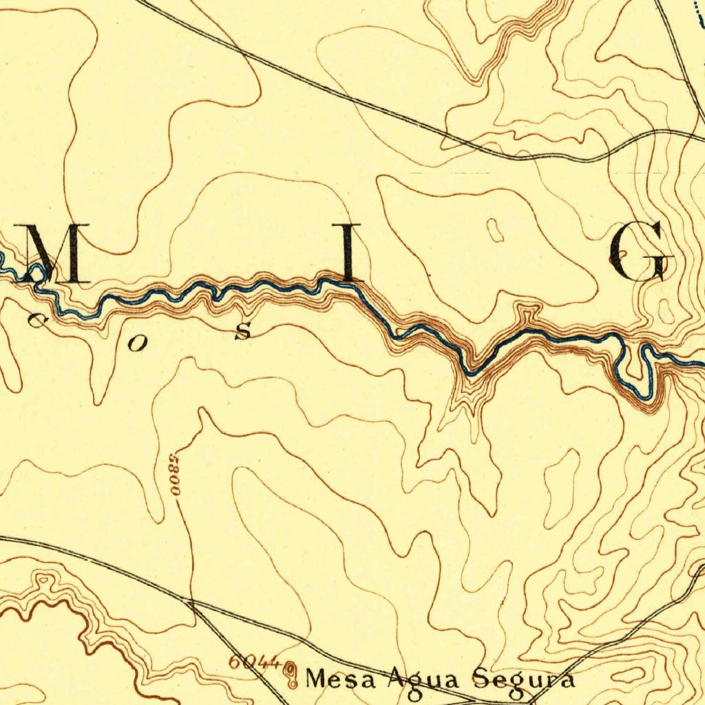 Bernal, NM (1894, 125000-Scale) Map by United States Geological Survey ...