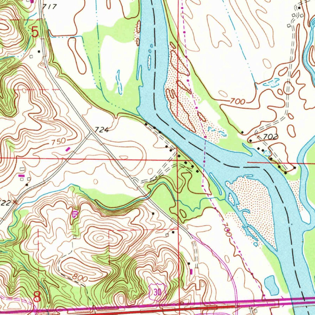 Bertram, IA (1968, 24000-Scale) Map by United States Geological Survey ...