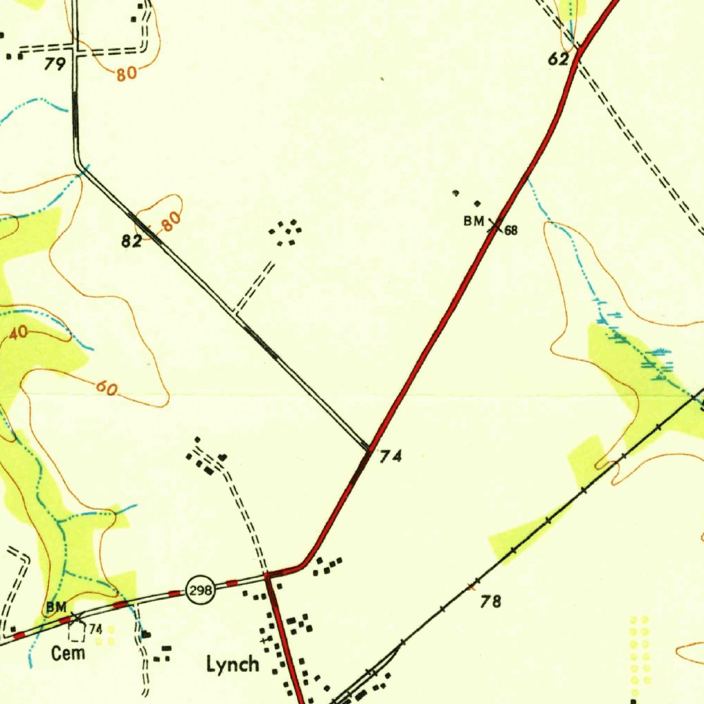 Betterton, MD (1948, 24000-Scale) Map by United States Geological ...