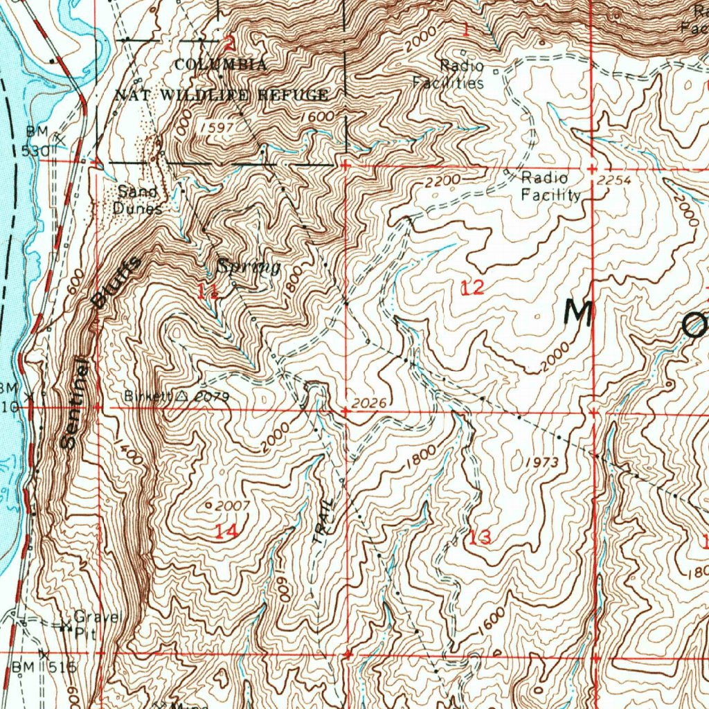 Beverly, WA (1965, 62500-Scale) Map by United States Geological Survey ...