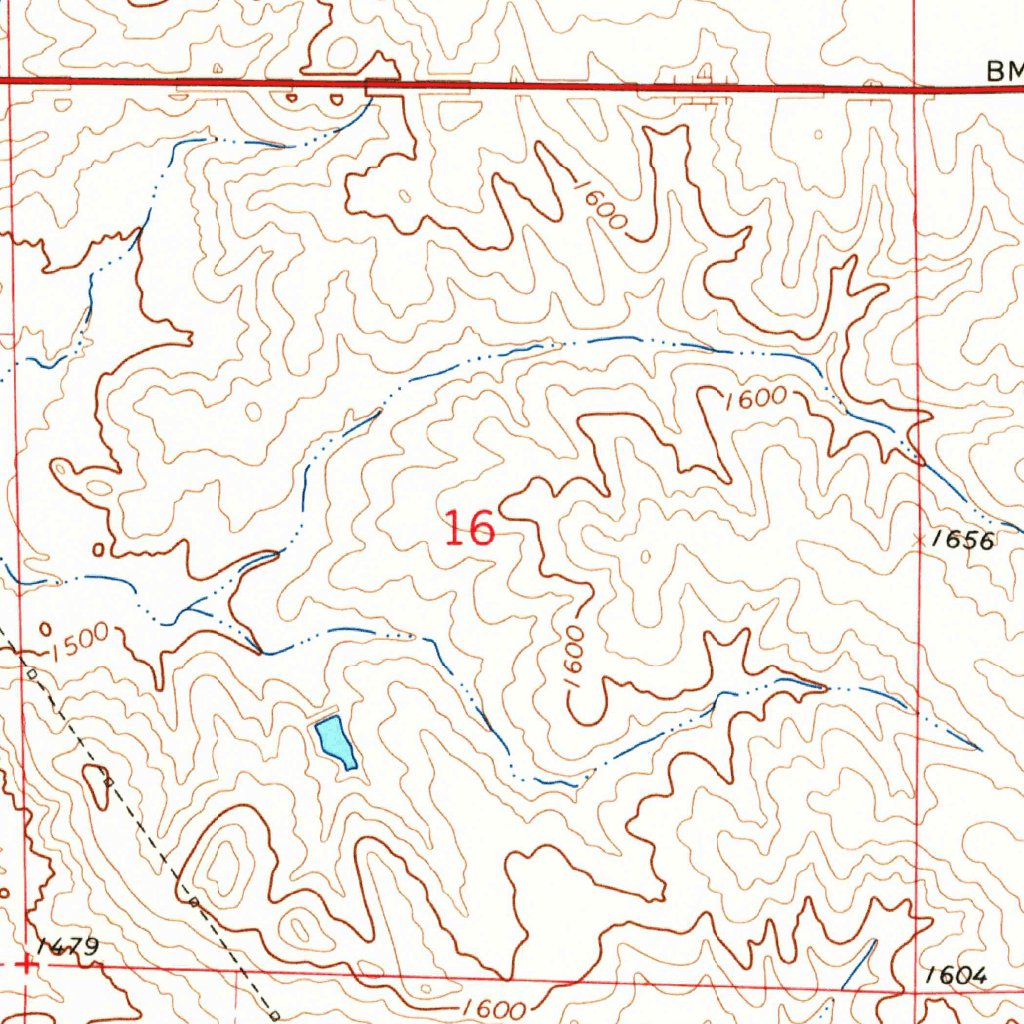 Big Bend Dam SE, SD (1966, 24000-Scale) Map by United States Geological ...