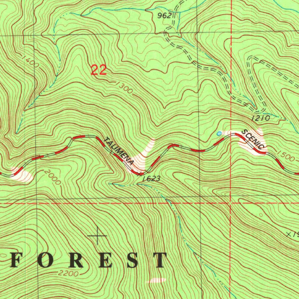 Big Cedar, OK (1981, 24000-Scale) Map by United States Geological ...