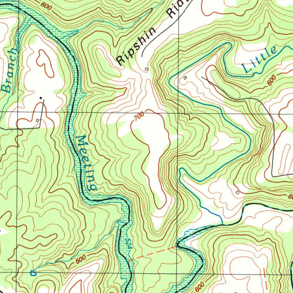 Big Clifty, KY (1991, 24000-Scale) Map by United States Geological ...