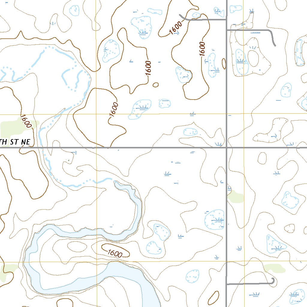 Big Coulee Dam, ND (2020, 24000-Scale) Map by United States Geological ...