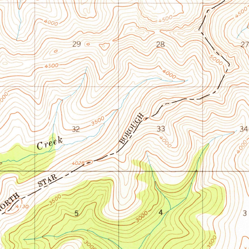 Big Delta C-1, AK (1958, 63360-Scale) Map by United States Geological ...