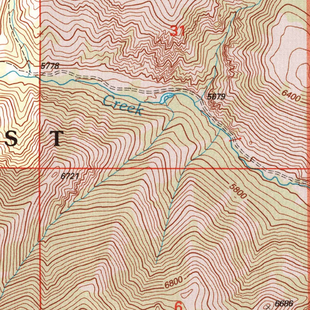 Big Draw, MT (2000, 24000-Scale) Map by United States Geological Survey ...