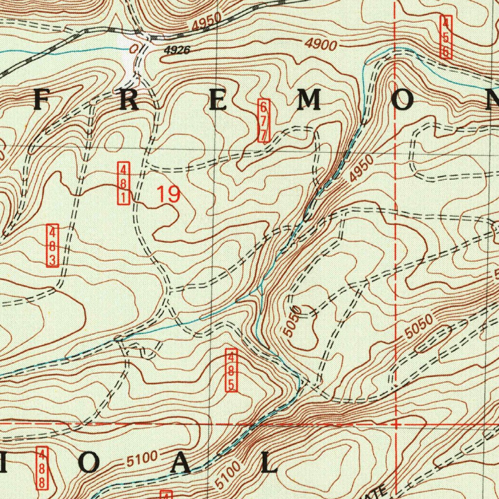 Big Hole, OR (2004, 24000-Scale) Map by United States Geological Survey ...