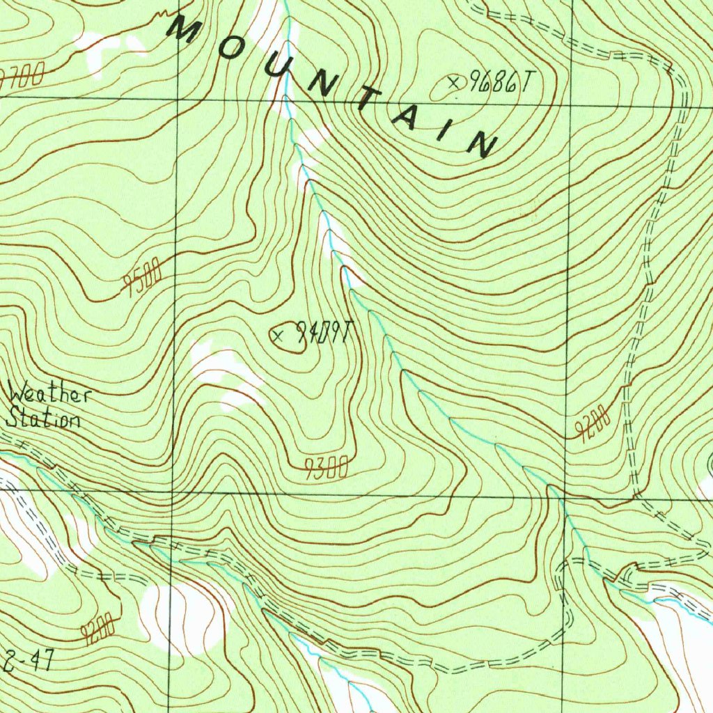 Big Lake North, AZ (1991, 24000-Scale) Map by United States Geological ...