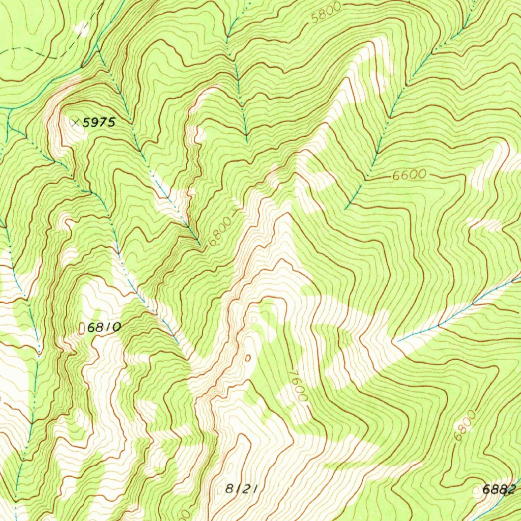Big Salmon Lake East, MT (1970, 24000-Scale) Map by United States ...