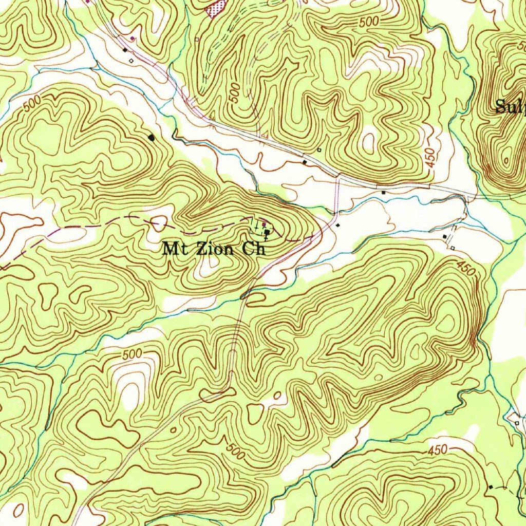 Big Sandy, TN (1950, 24000-Scale) Map by United States Geological ...