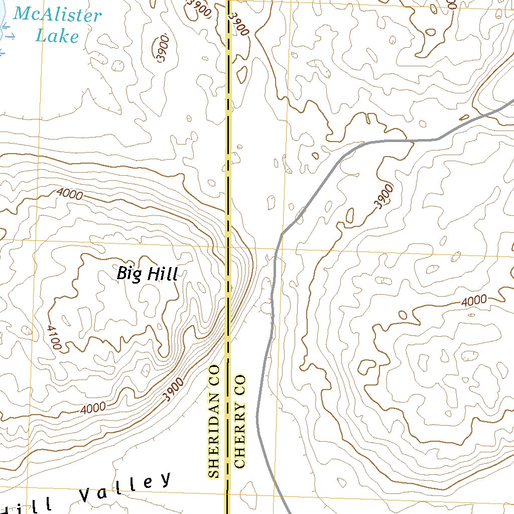 Billys Lake, NE (2021, 24000-Scale) Map by United States Geological ...