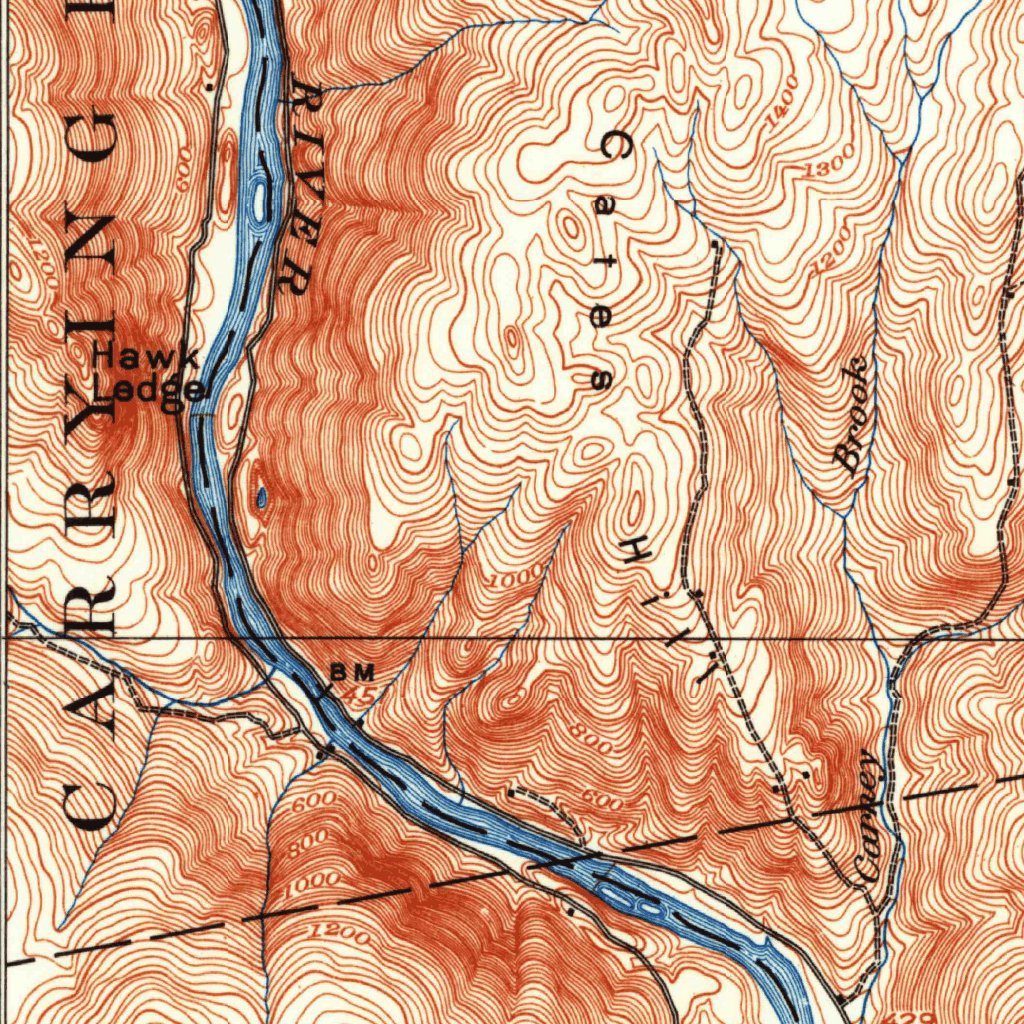 Bingham, ME (1903, 62500-Scale) Map by United States Geological Survey ...