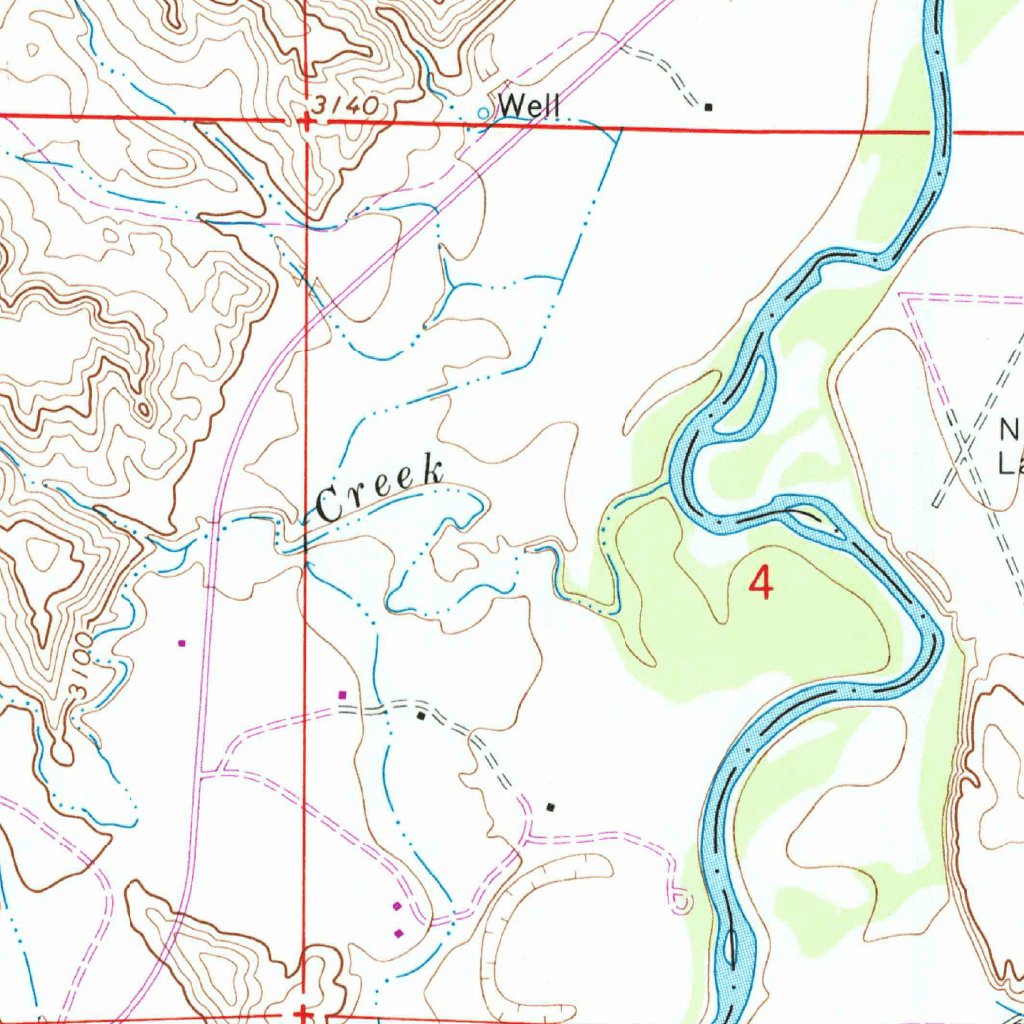 Birney Day School, MT (1966, 24000-Scale) Map by United States ...
