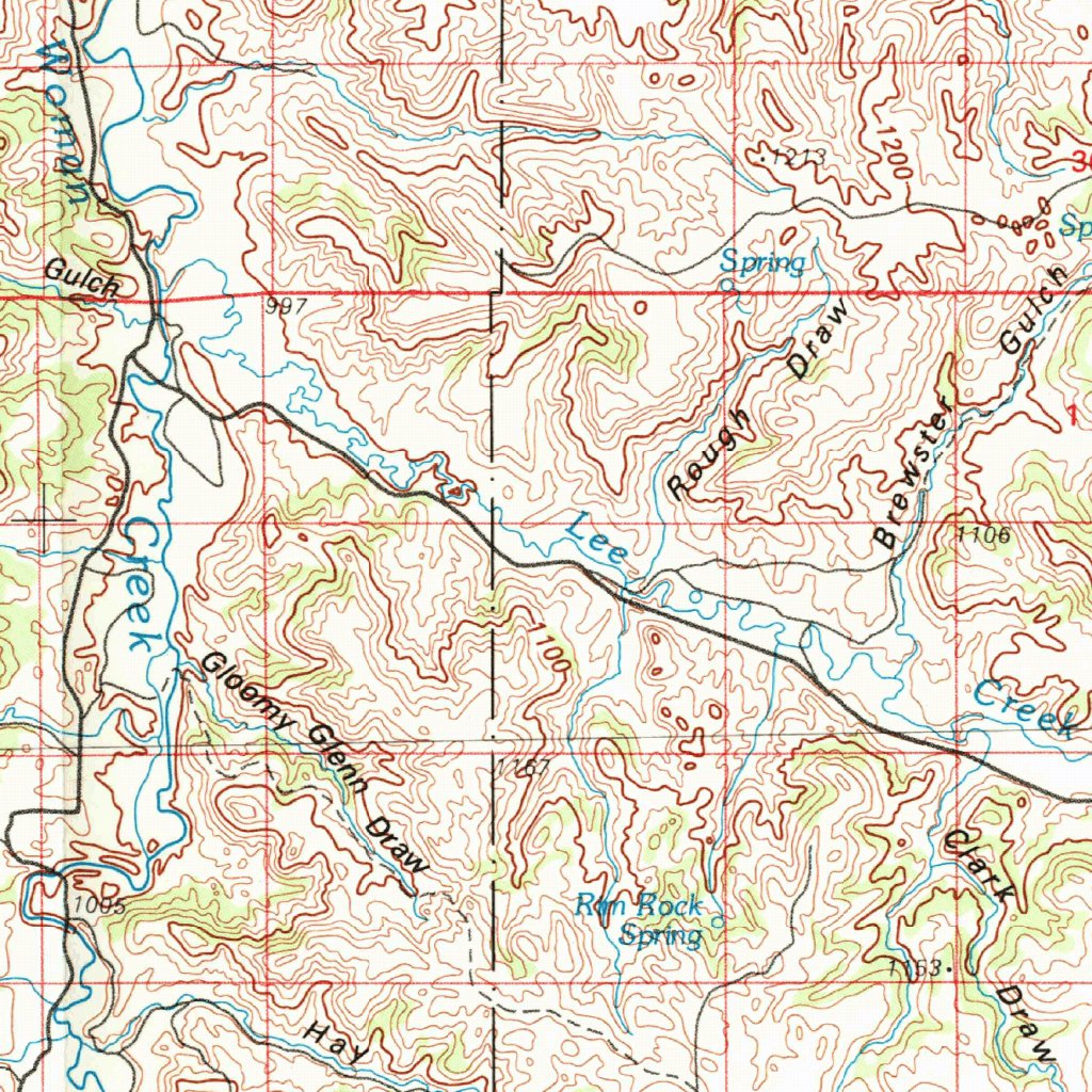 Birney, MT (1980, 100000-Scale) Map by United States Geological Survey ...