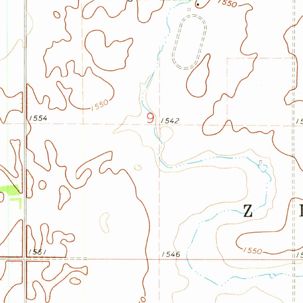 Bisbee South, ND (1971, 24000-Scale) Map by United States Geological ...