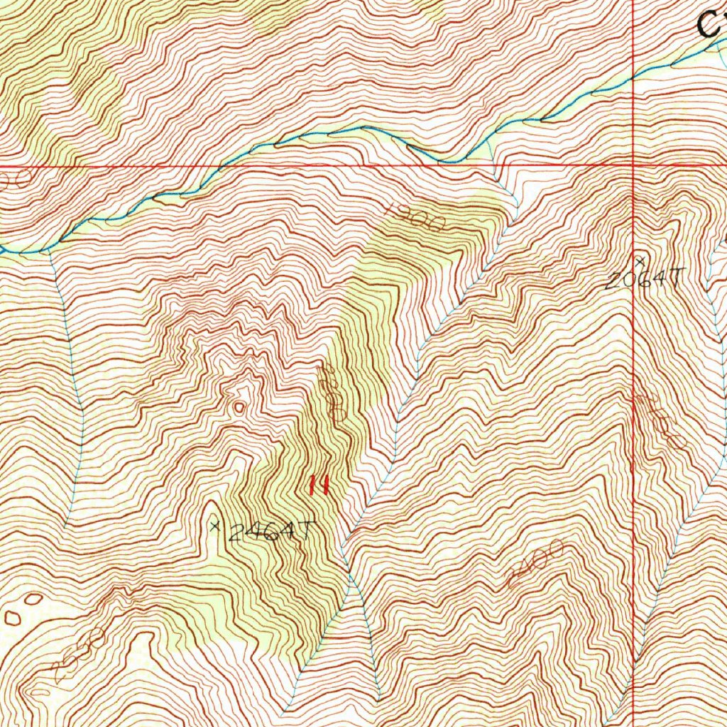 Bishop, CA (1984, 24000-Scale) Map by United States Geological Survey ...