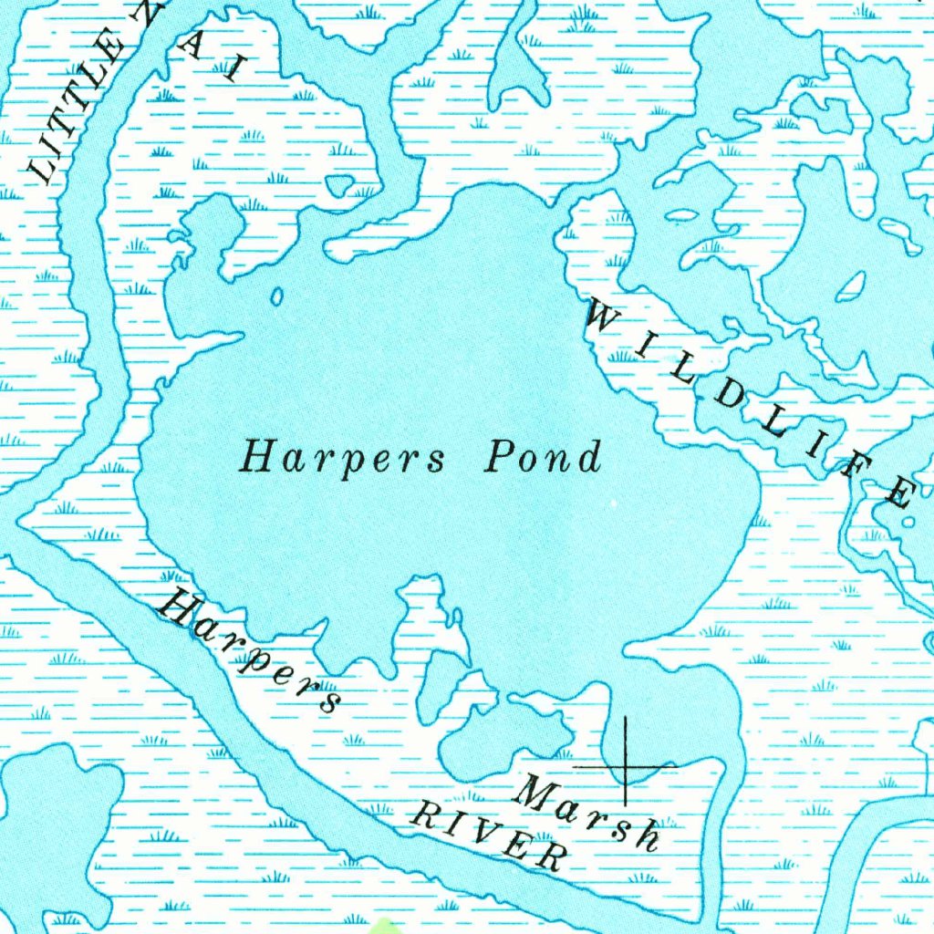 Blackwater River, MD (1942, 24000-Scale) Map by United States ...
