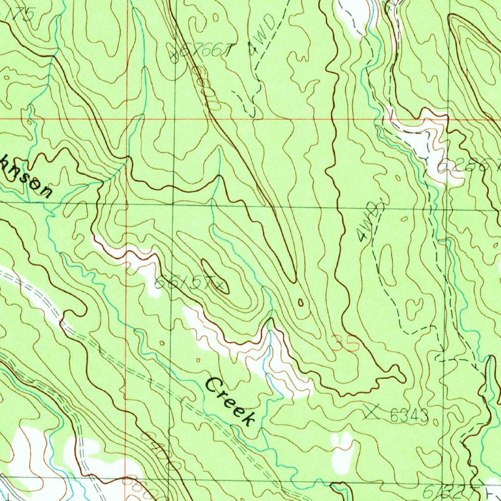 Blanding North, UT (1985, 24000-Scale) Map by United States Geological ...