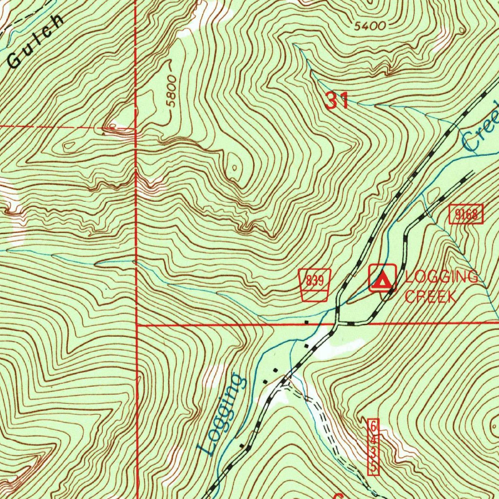 Blankenbaker Flats, MT (1995, 24000-Scale) Map by United States ...