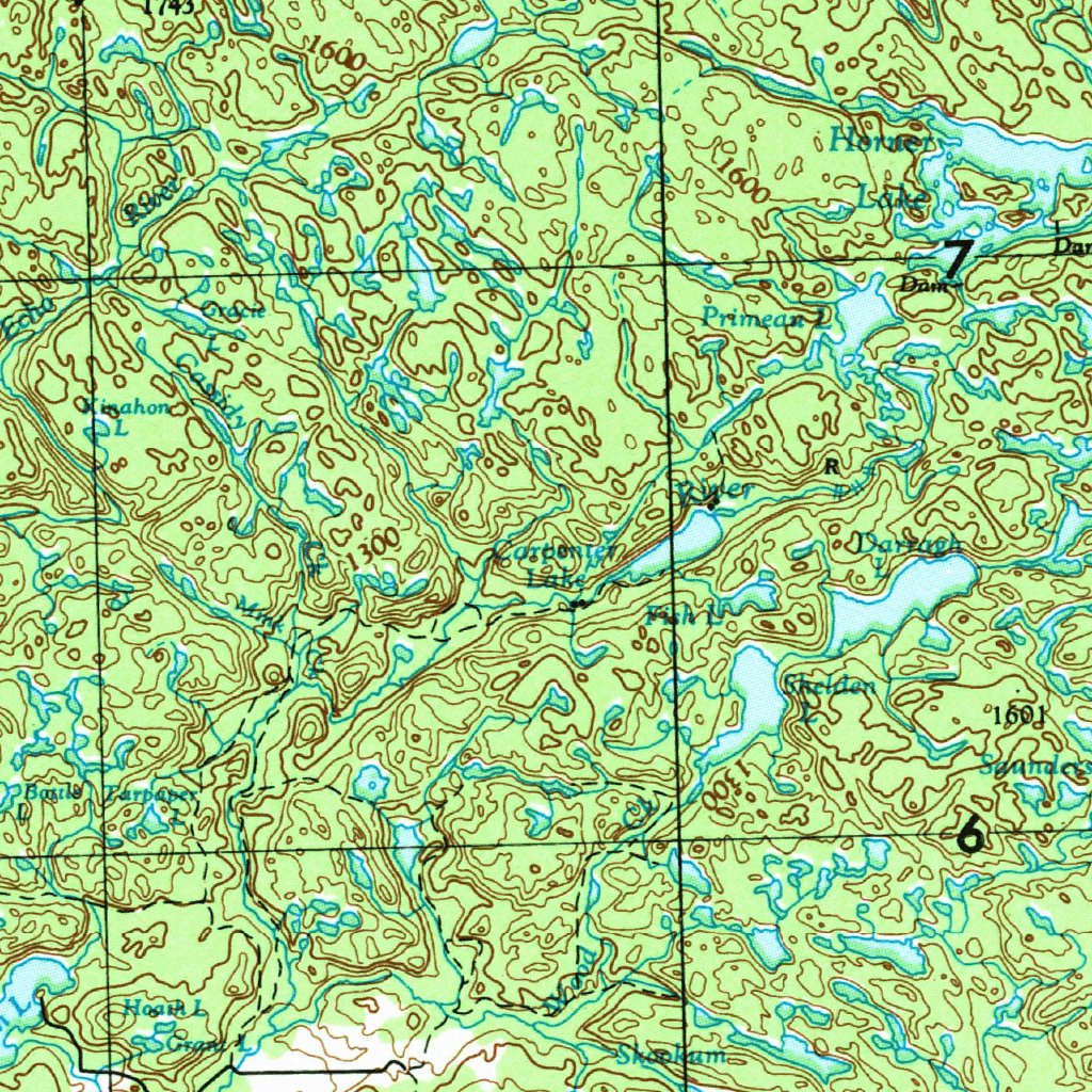 Blind River, MI (1961, 250000-Scale) Map by United States Geological ...