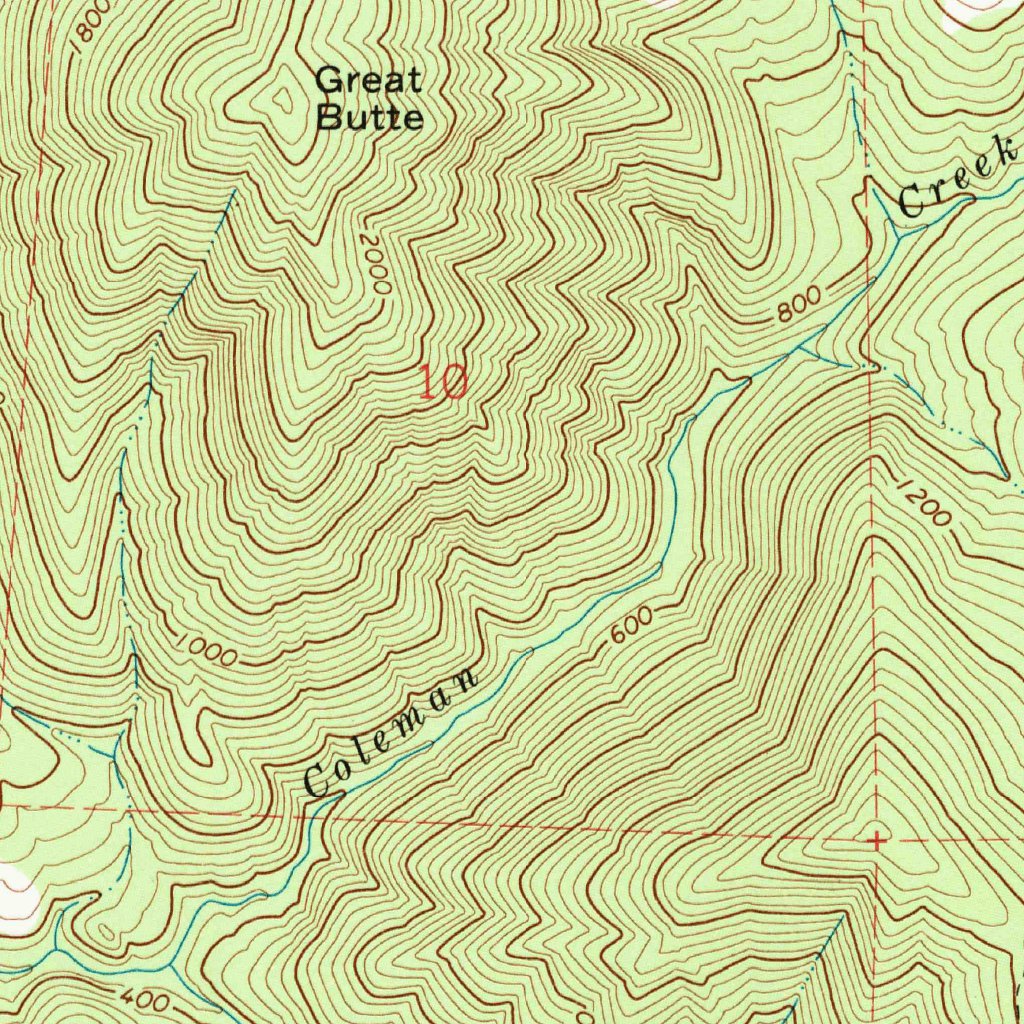 Blocksburg, CA (1969, 24000-Scale) Map by United States Geological ...