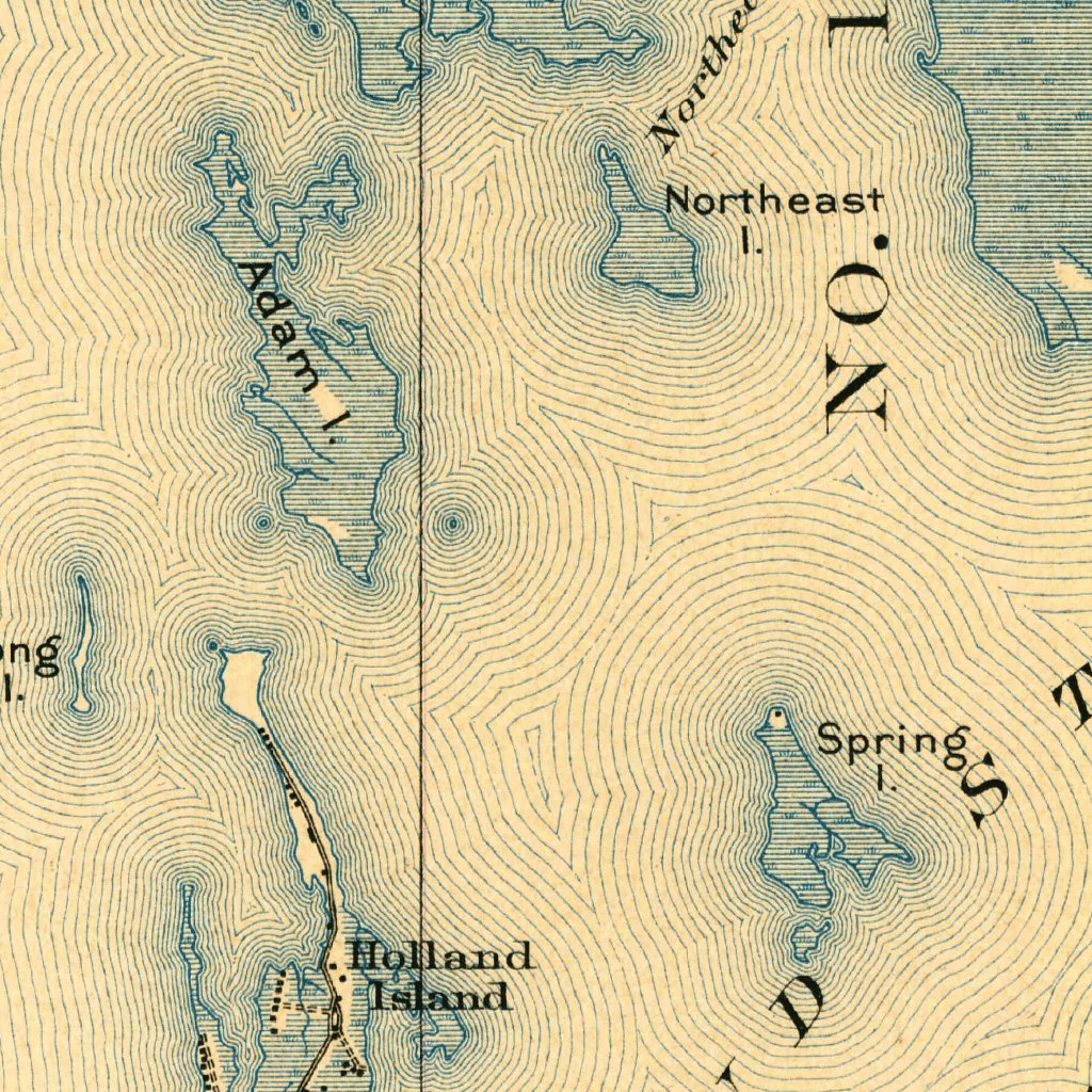Bloodsworth Island, MD (1903, 62500-Scale) Map by United States ...