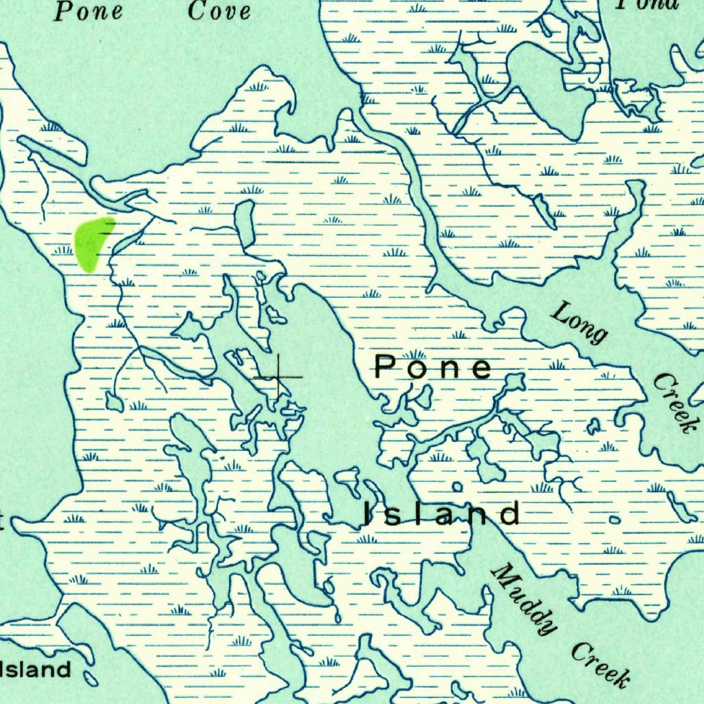 Bloodsworth Island, MD (1942, 24000-Scale) Map by United States ...